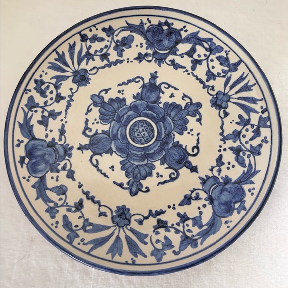 Dining | Vintage Hand Painted Ceramica Cala Chile Plate | Poshmark